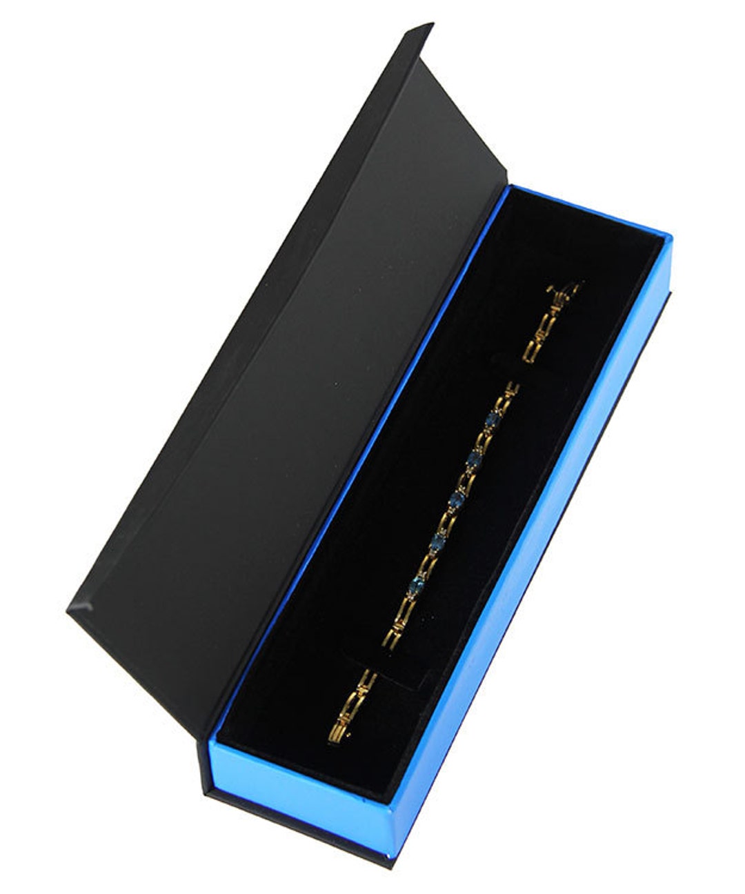 Deluxe Magnetic Bracelet Box pkg of 6 Blue/black DBX4053 - Etsy