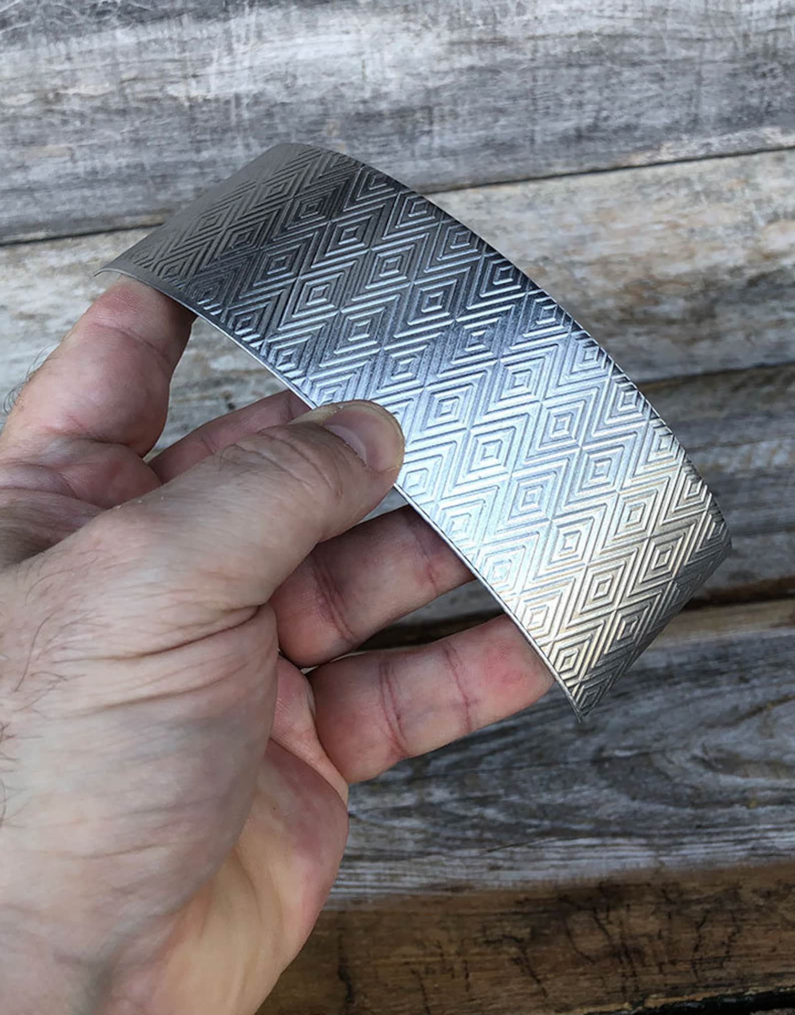 Patterned Aluminum Sheet triangle Herringbone | Etsy