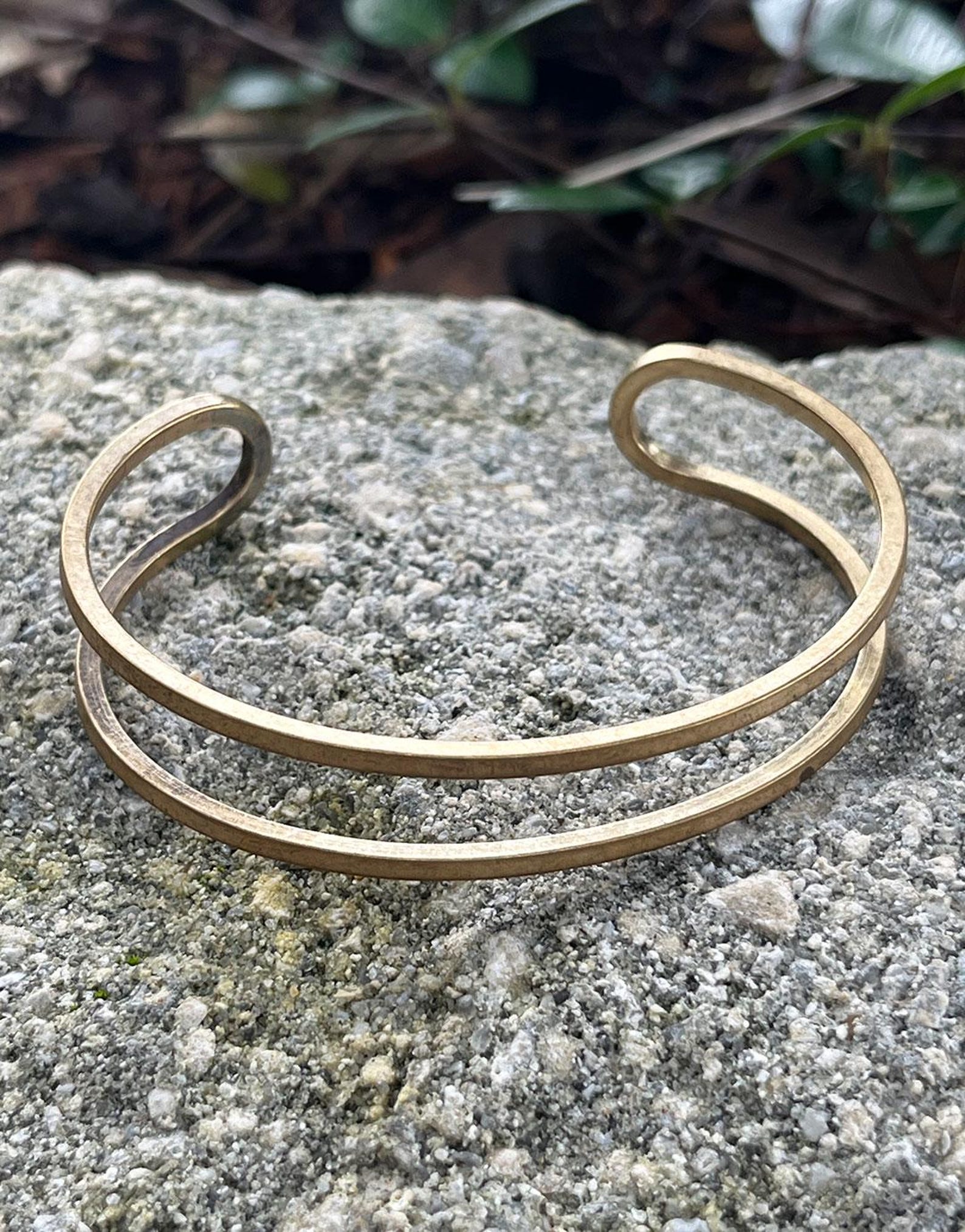 Brass Bracelet Cuff Open 1/2" Wide (MSBR1032) - Etsy