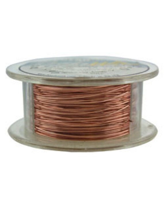 Craft Wire Tarnish Resistant Rose Gold Round Wire 26ga 15yd | Etsy