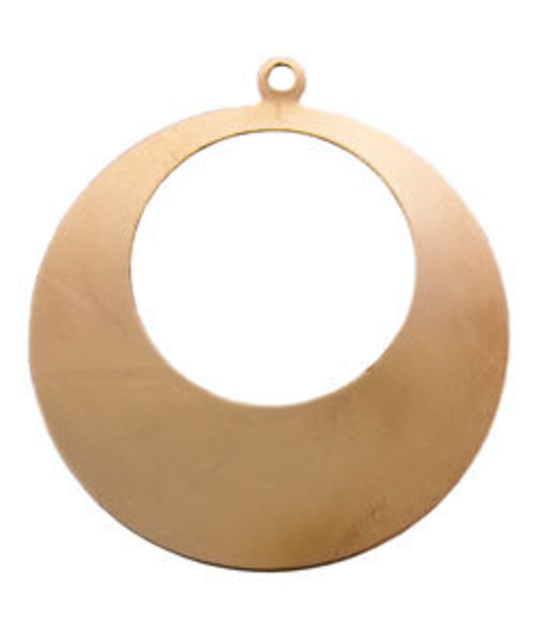 Copper Shape Round Drop1 5/8 OD With 7/8 ID Cutout & Ring 24ga Package ...