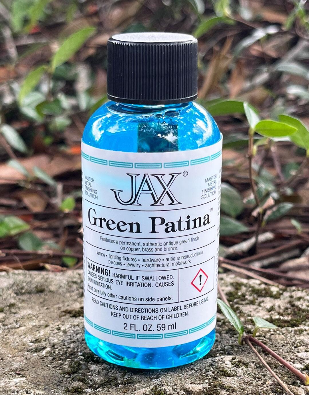 Jax Green Patina for Copper, Brass & Bronze 2oz Bottle (PM9000) - Etsy