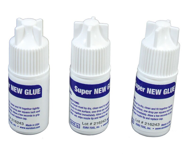 New Glue Brand Super Glue pkg of 3 CE320 - Etsy