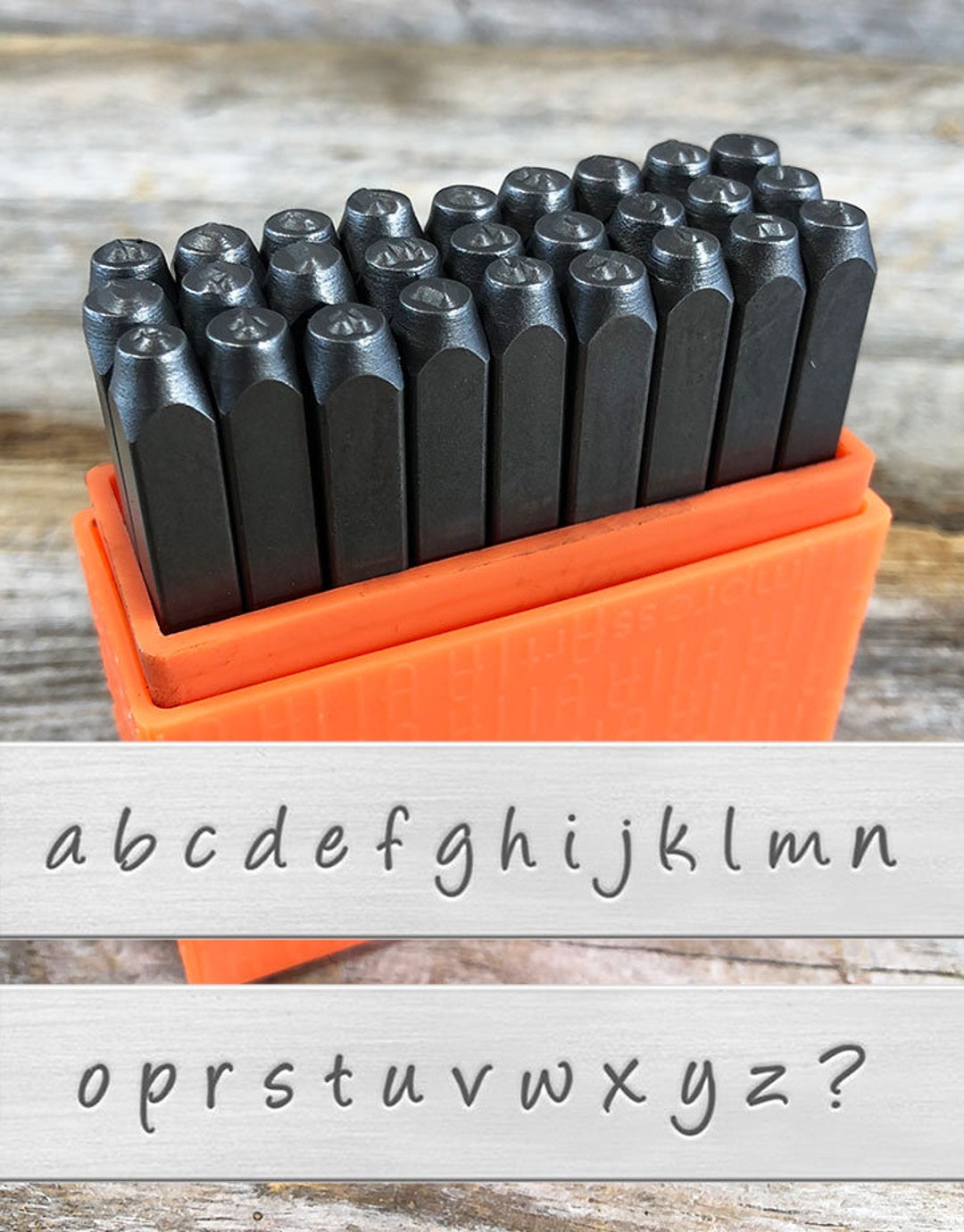 3mm Bridgette Lowercase Letter Punch Set (PN936) - Etsy