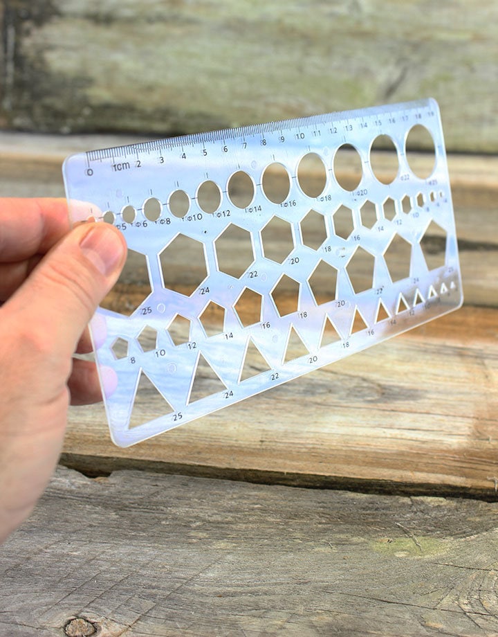 Plastic Template Set 8pcs (35.421) - Etsy