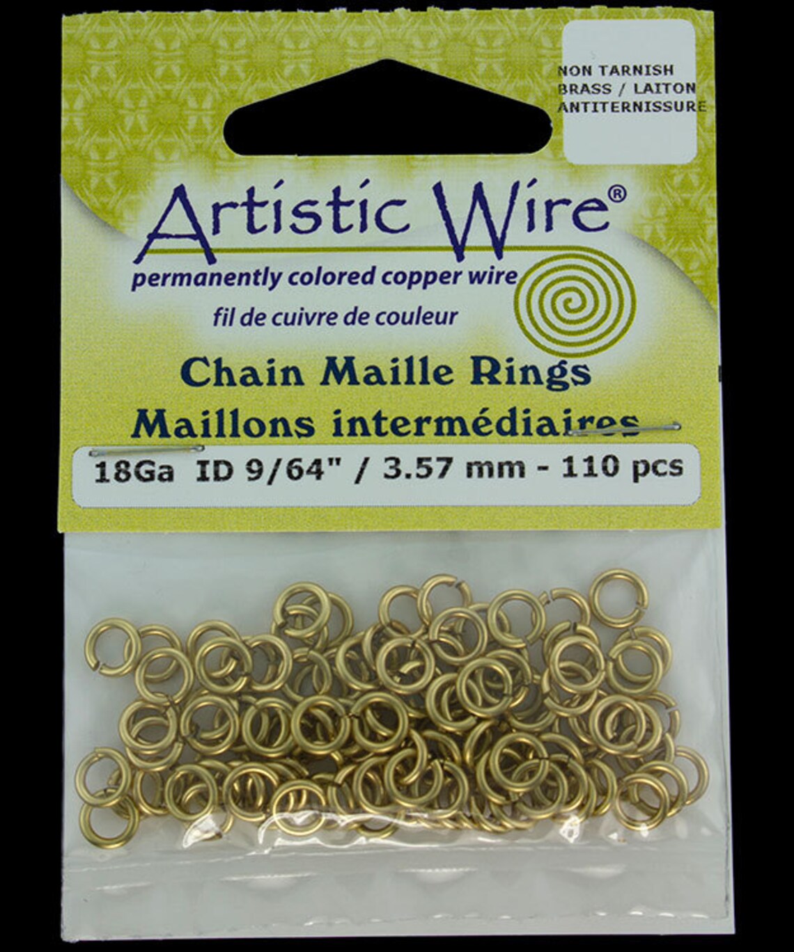 Artistic Wire Tarnish Resistant Brass Jump Ring 3.5mm ID - Etsy
