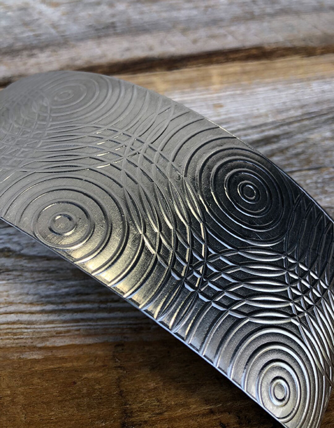 Patterned Aluminum Sheet "sonar" 2" X 6" 20ga (ASP3120) - Etsy