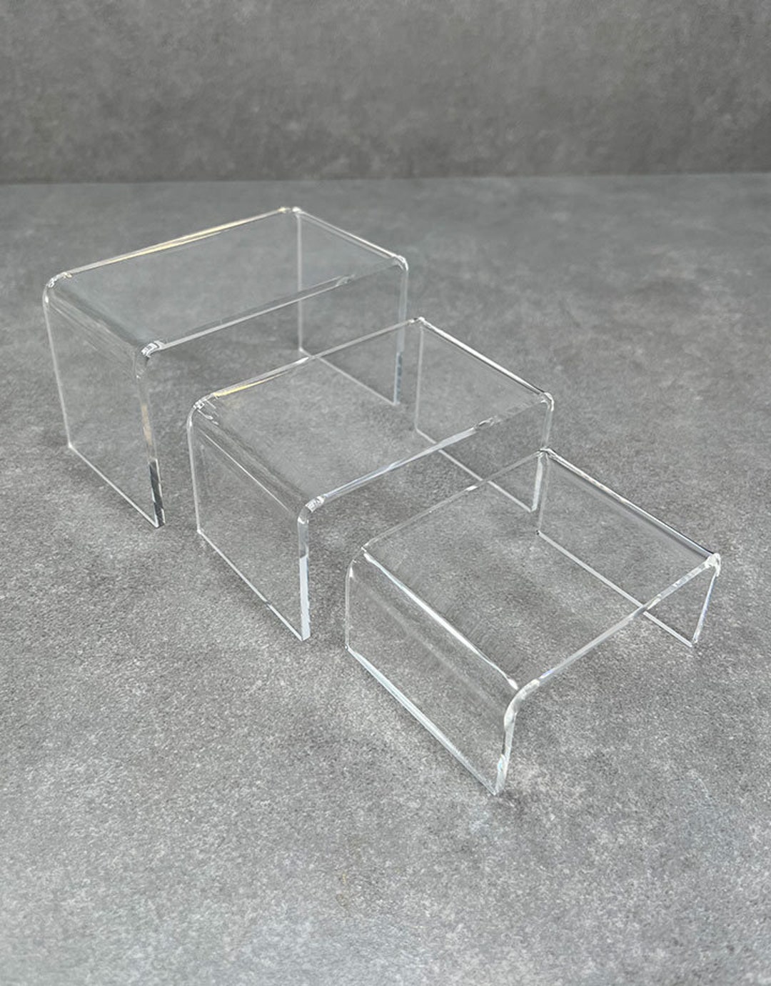 Small Acrylic Riser Set 3pcs (DIS9101) - Etsy