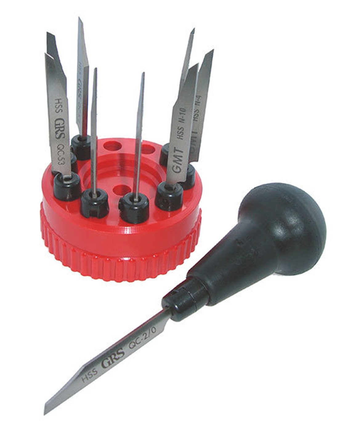GRS Graver Kit With 9 Gravers and Quickchange Handle (GR2000) - Etsy
