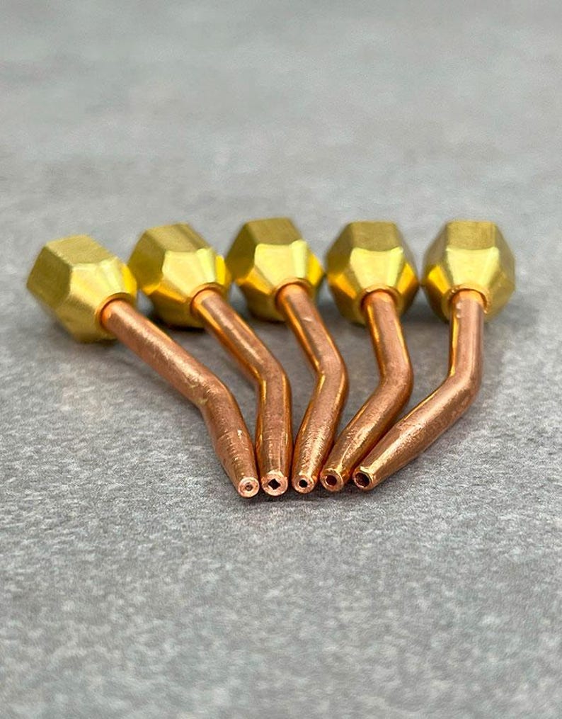 Uniweld Curved Torch Tips for Artorch, Little Torch, and Small Torch ...