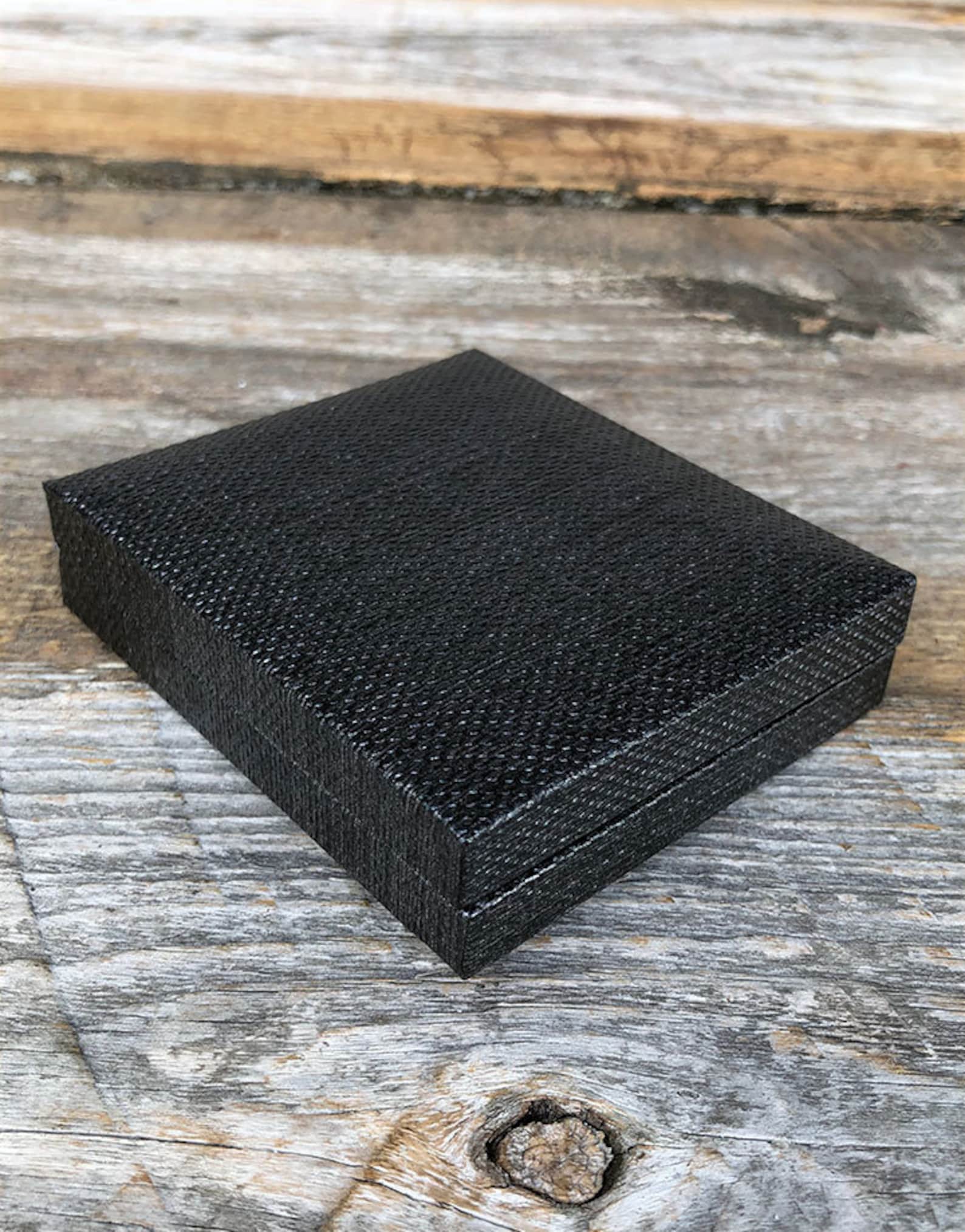 Slim Proposal Engagement Ring Box Grey/black DBX6010 | Etsy