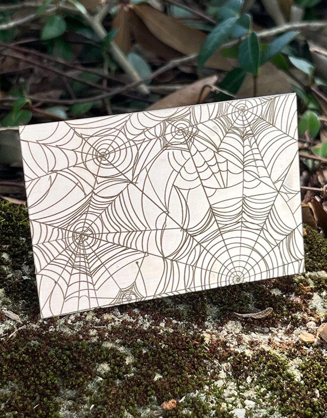 Laser Engraved Pattern Sterling Silver Sheet (spider Web) 3x2" (SLP0045 ...