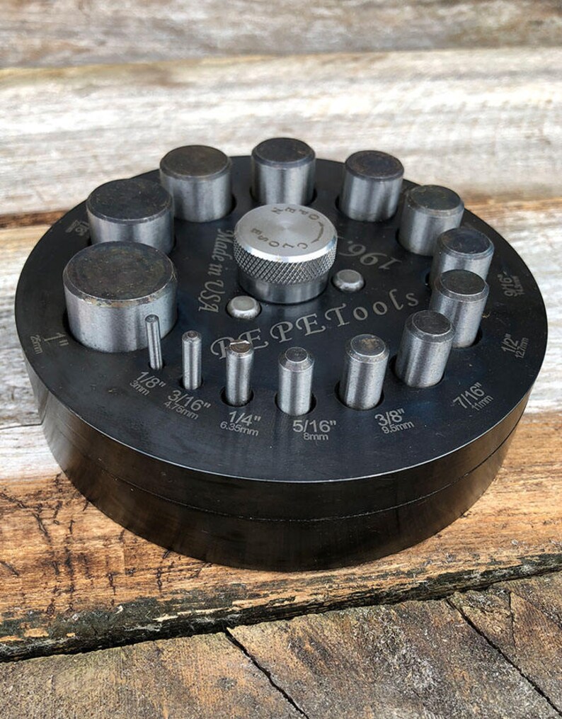 Disc Cutter Set of 14 Different 1/8" to 1" by PEPE Tools (25.198) - Etsy