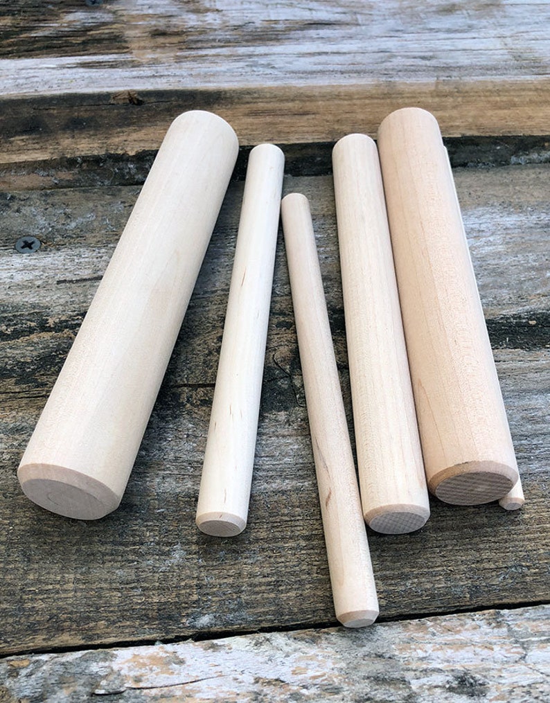 Wood Mandrels Set of 6 MD4001 - Etsy
