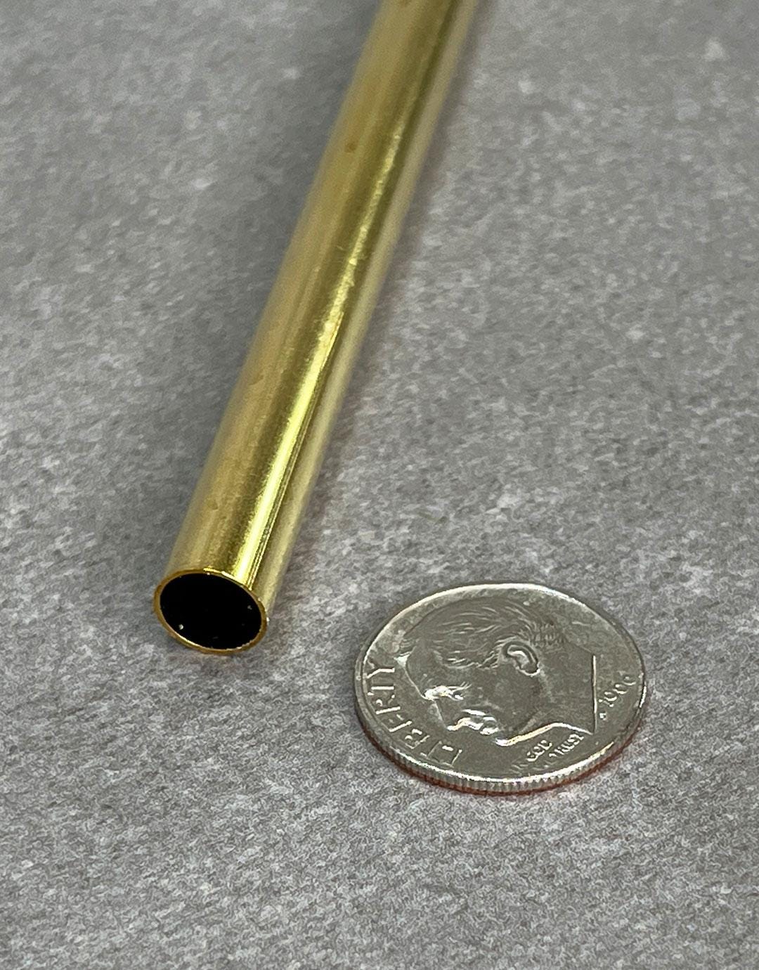 Brass Round Tubes 12" Long (BRT0X) **choose Size** - Etsy