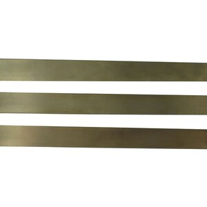 Red Brass Sheet 20ga 12 X 1 0.8mm Thick pkg of 3 BS20-12X1 - Etsy
