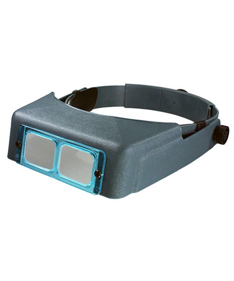 Optivisor Headband Magnifier (choose Your Magnification) (29.47X) - Etsy