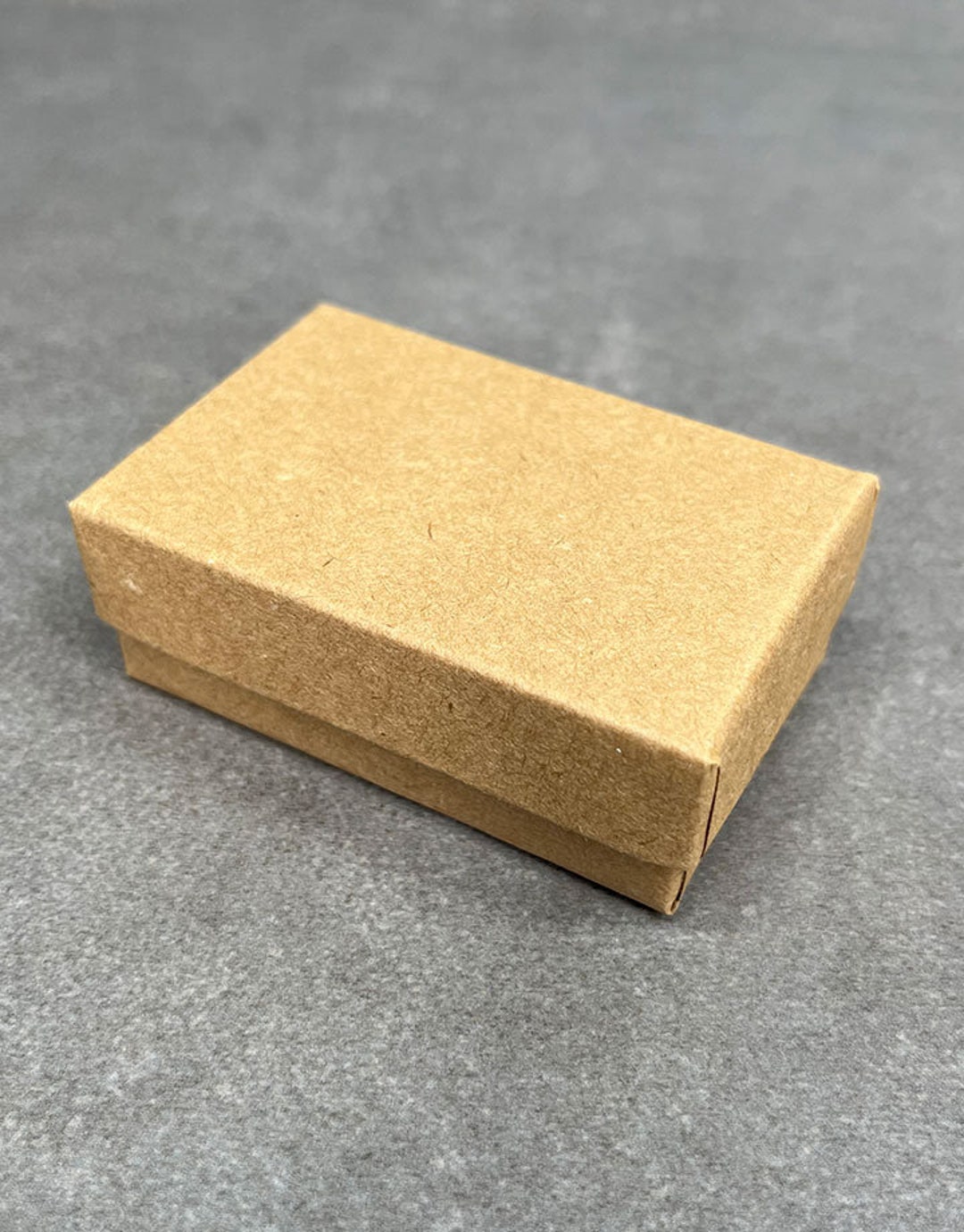 Kraft Paper Cotton Filled Boxes 2-5/8x1-1/2x7/8 case/100 DBX2821K - Etsy