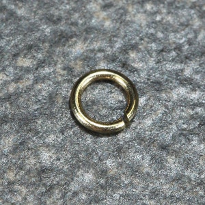 Open Jump Ring 2mm ID X .020 24ga Wire 14KY Gold - Etsy