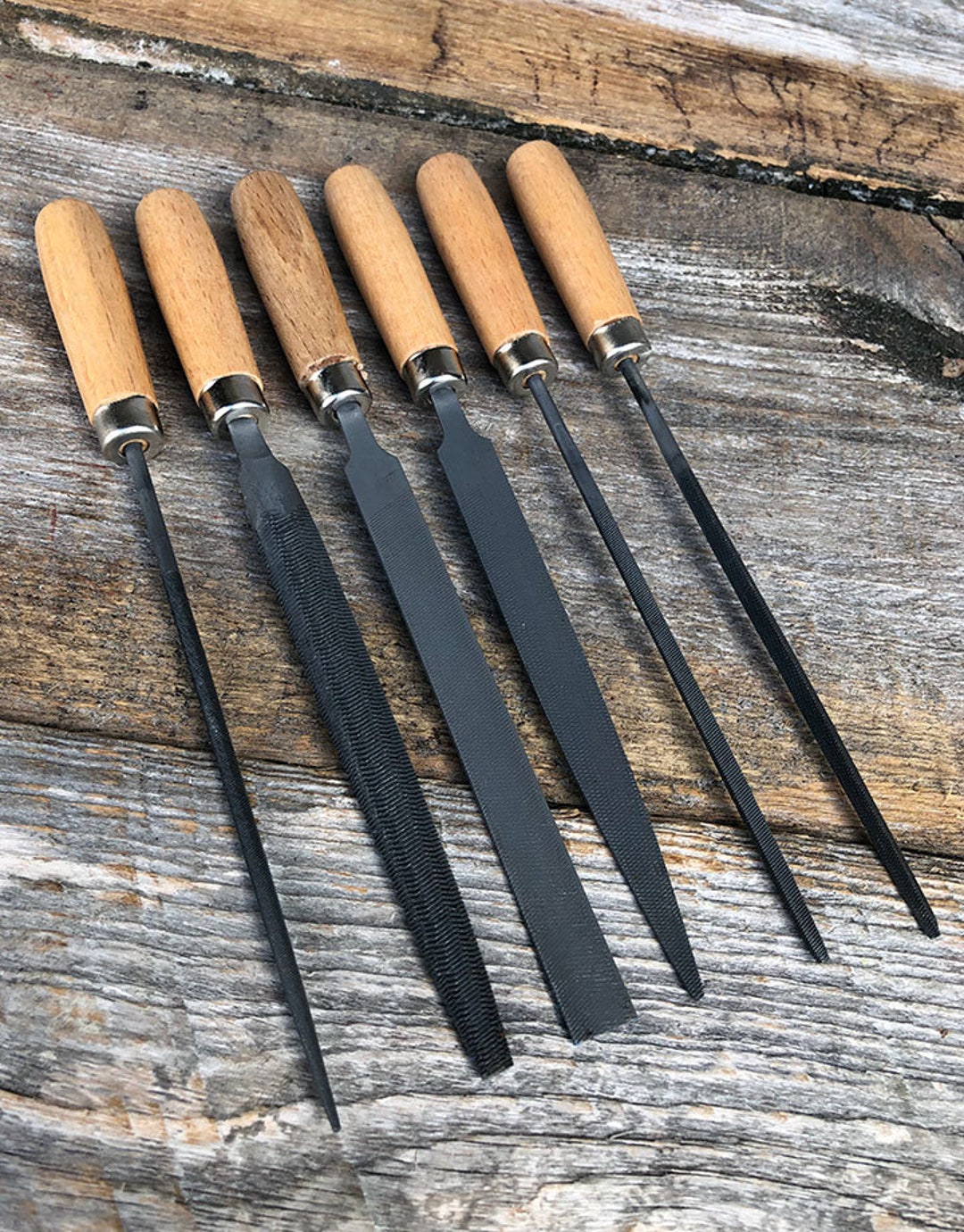 General Purpose File Set 6 Pieces With Handles (32.510) - Etsy