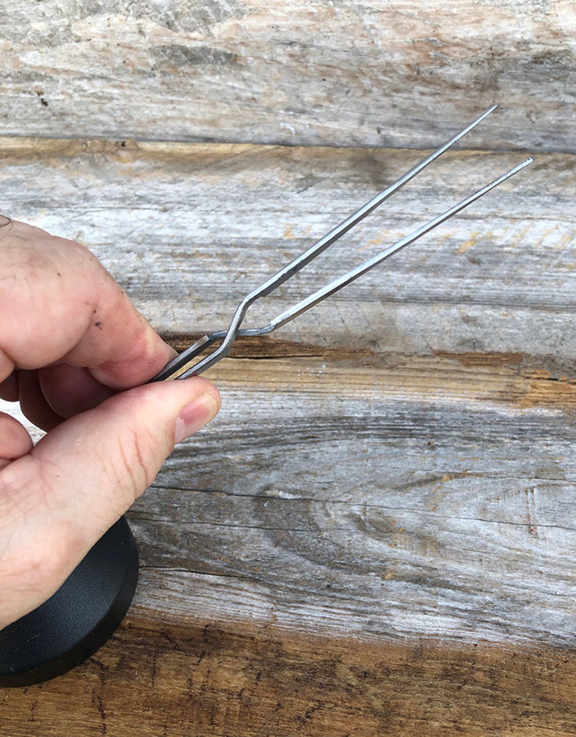 Third Hand Soldering Stand With Base and Tweezers 54.080 | Etsy