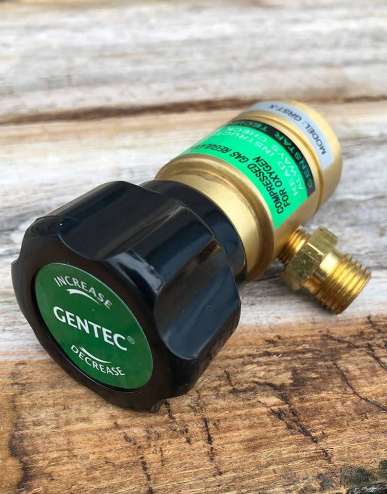 Gentec Regulator Disposable Oxygen (BT2008) - Etsy