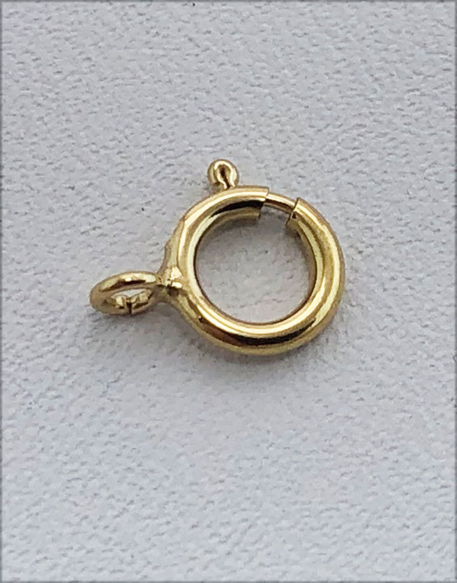 Gold Filled Spring Ring 6.mm Standard pkg of 10 911F-04 | Etsy