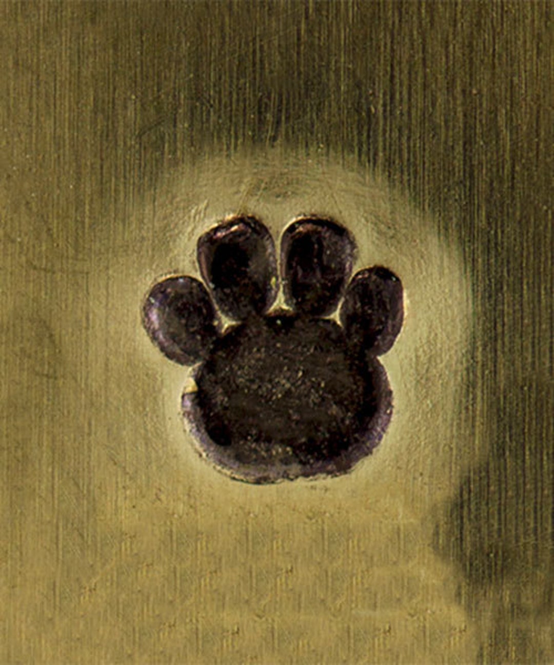 IMPRESSART DESIGN STAMP Small Paw Print 3mm PN6469 - Etsy