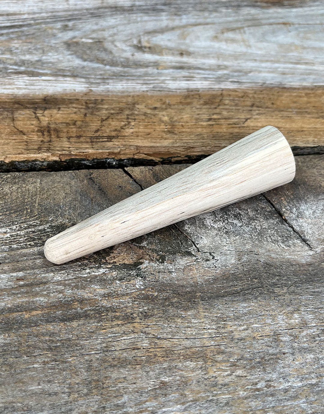 Tapered Wood Mandrel 6 Long RN508 - Etsy