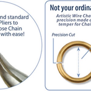 Artistic Wire Black Jump Ring 3.1mm ID (1/8") 18ga (pkg/180) (900AWB-03 ...