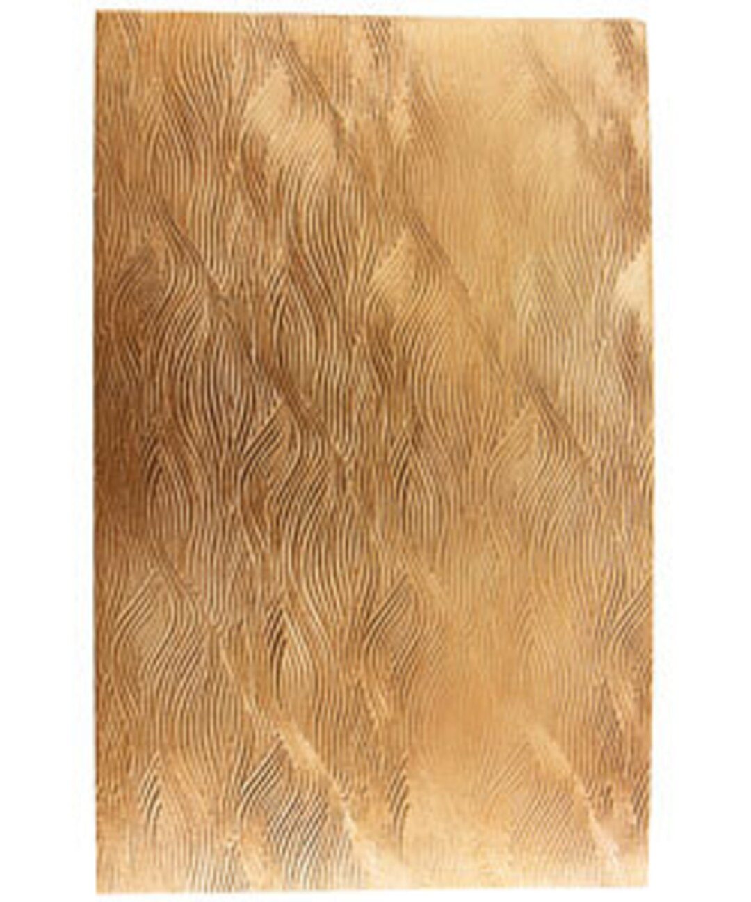 Pattern Copper Sheet "fingerprint" 2.5" Wide 24ga (choose Length ...
