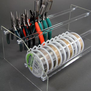 Acrylic Tool and Bead Stringing Organizer (HO625) - Etsy