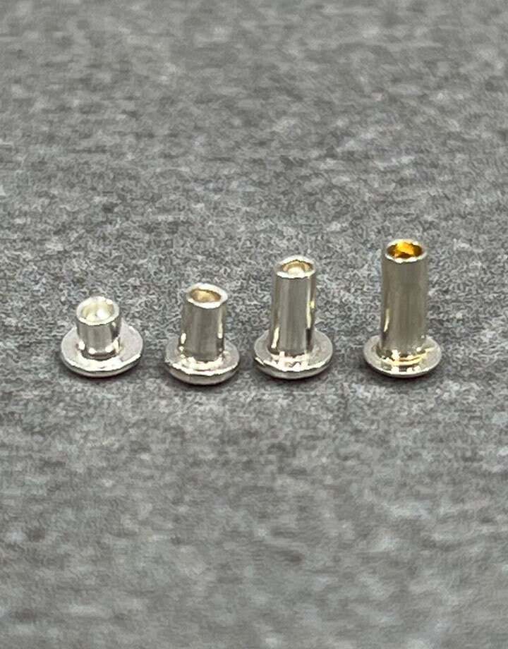 Fine Silver Rivets for Rivet Tool (CCFS100X) **choose Size** - Etsy
