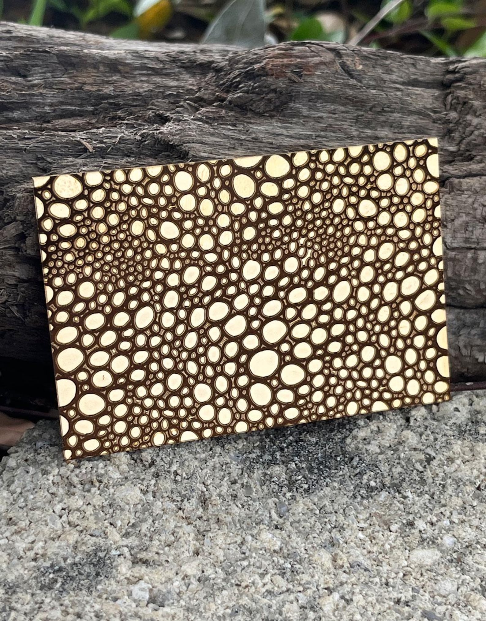 Foam Laser Engraved Metal Sheet 3x2” = Textured Jewelry Blank = Copper ...