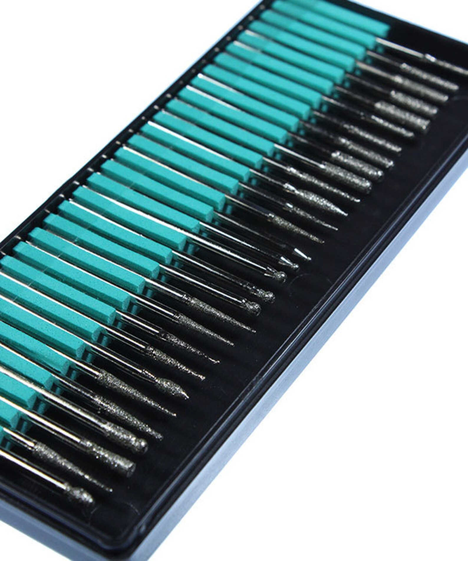 Diamond Bur Set 30pcs Small 120 Grit BR16061 - Etsy