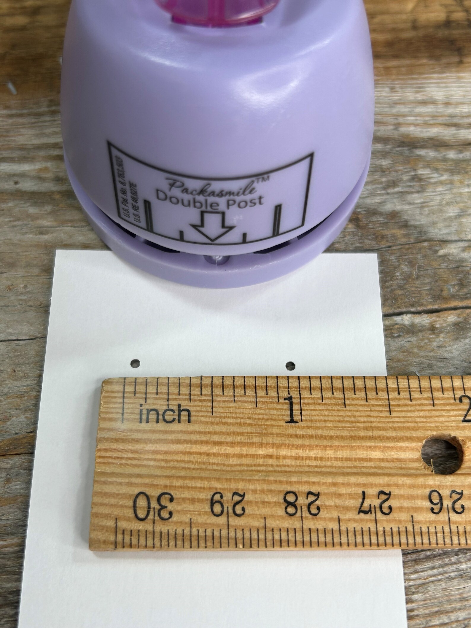 Easy Earring Double Post Punch for Cards DER052 - Etsy