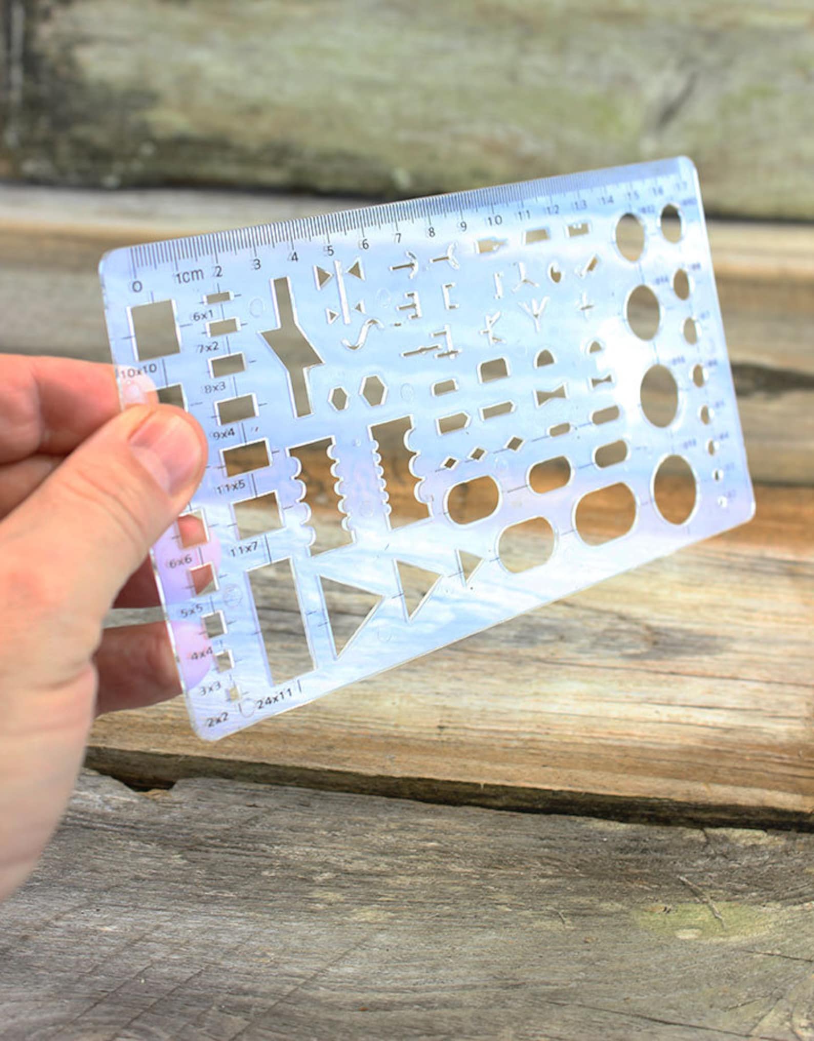 Plastic Template Set 8pcs 35.421 - Etsy