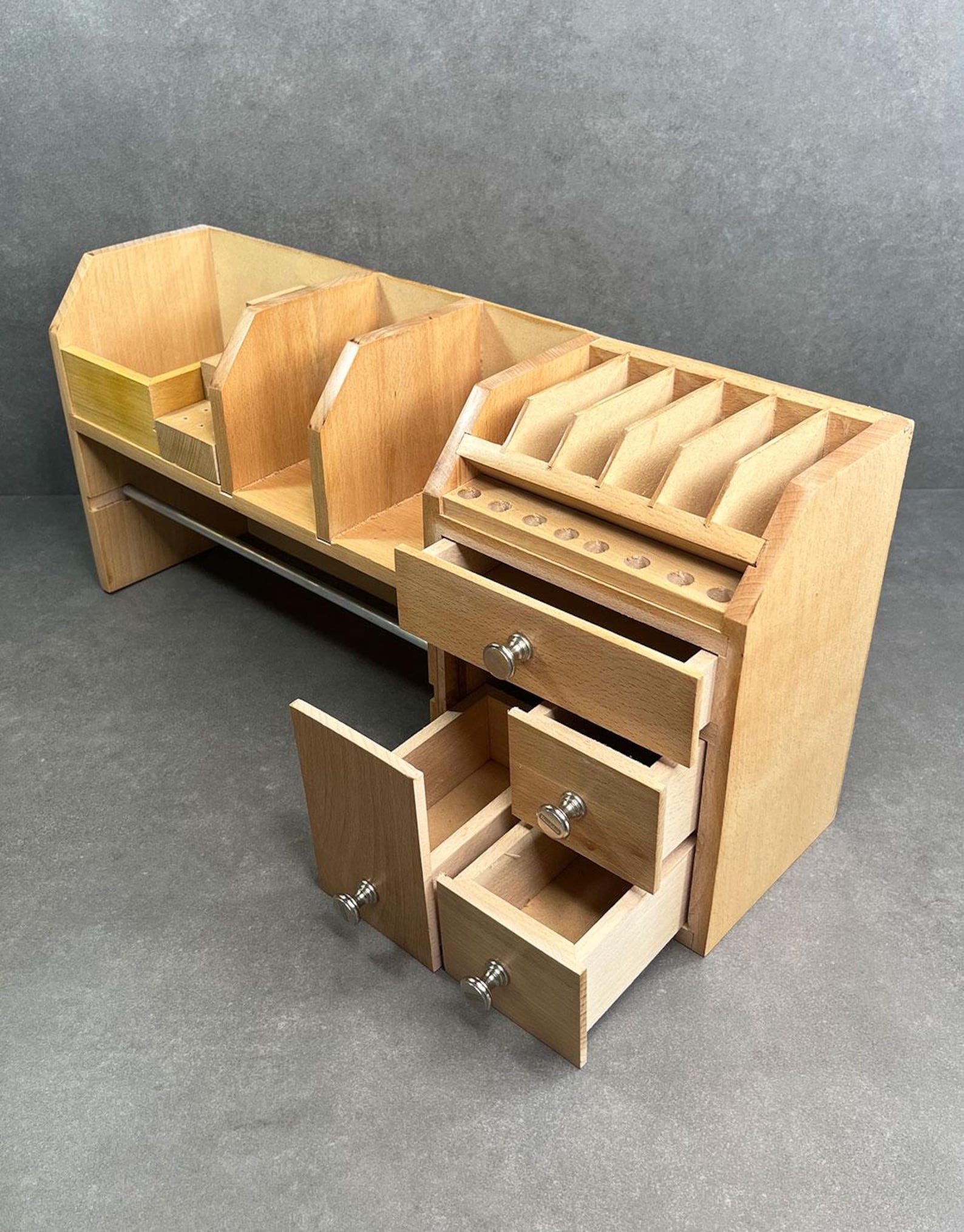 Wooden Tabletop Workbench Organizer (BN2075) - Etsy