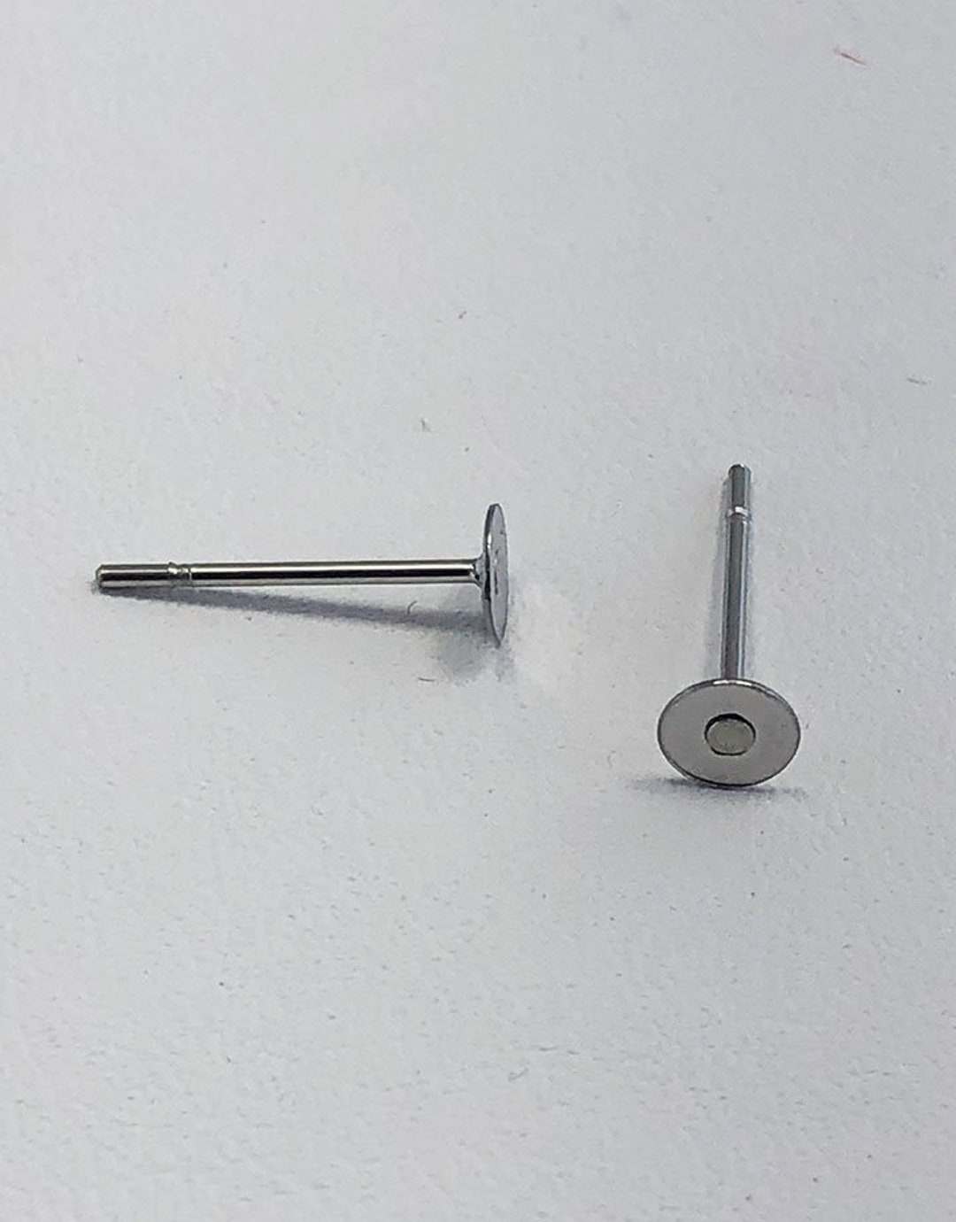 Ear Post Stainless Steel With 4mm Pad pkg of 144 902L-43 - Etsy