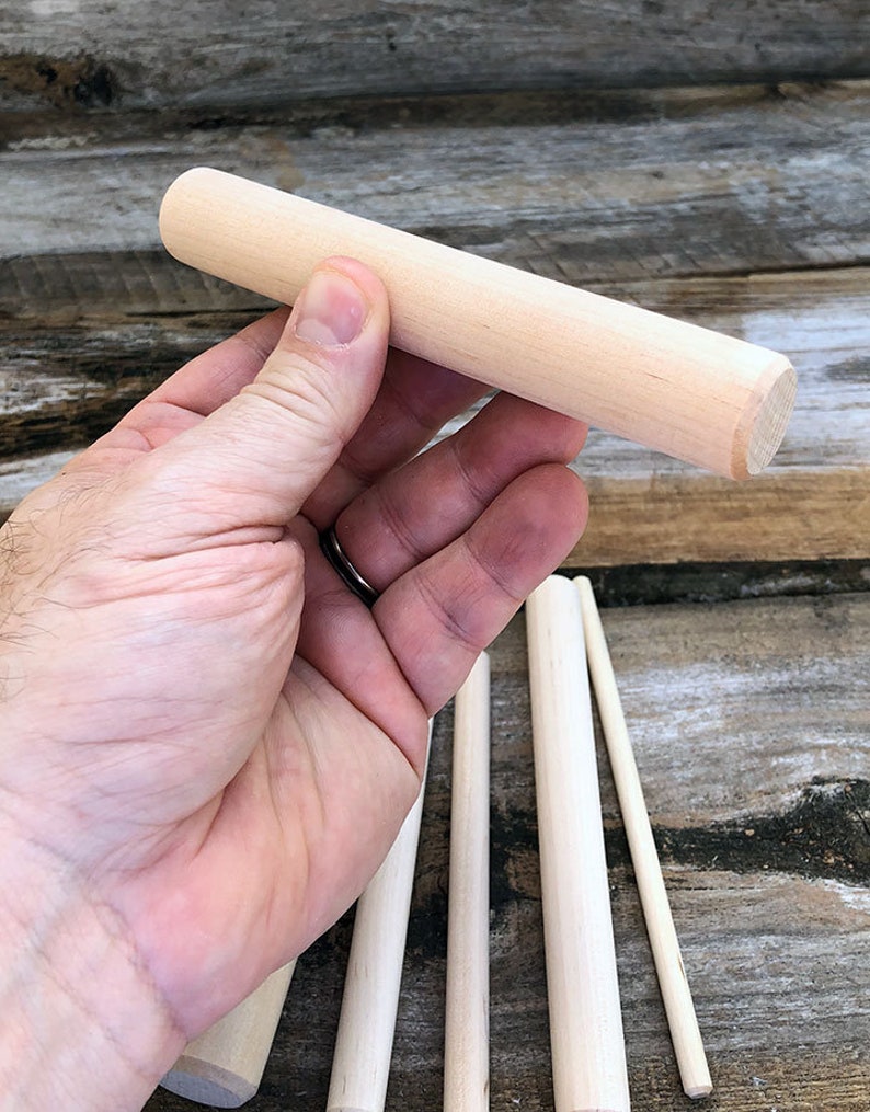 Wood Mandrels Set of 6 MD4001 - Etsy