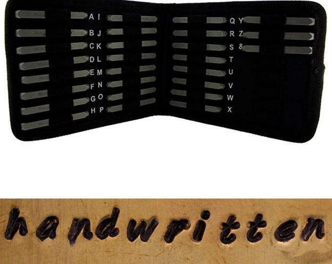 Letter Punch Set 2mm HANDWRITTEN Lower Case 27pcs With Case PN979 - Etsy