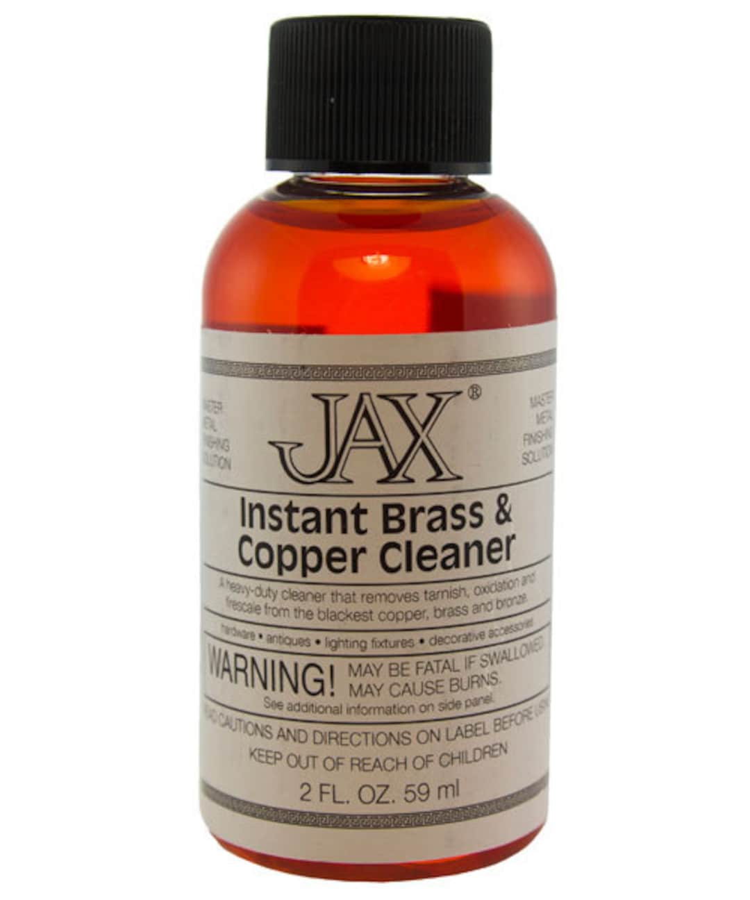 Jax Instant Brass & Copper Cleaner 2oz Bottle PM9014 - Etsy