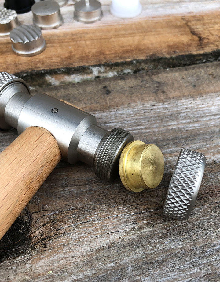 Texturing Hammer with 12 Interchangeable Faces HA4650 | Etsy