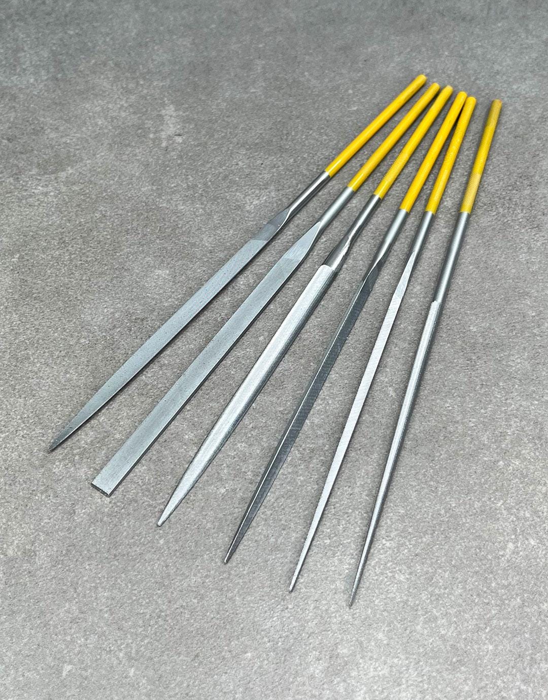 Inox Hard Metal Needle Files Cut 2 (30.1XXV) **choose Shape** - Etsy