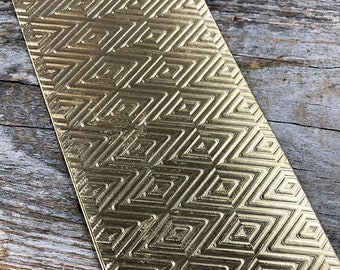 Patterned Brass Sheet multi-pattern 2 X 6 choose 18 Thru 24ga BSP38XX ...