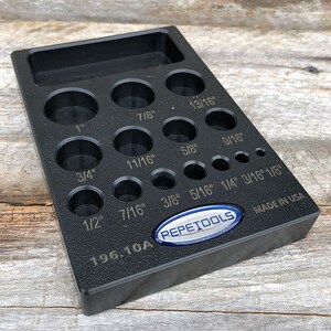 Disc Cutter Set of 14 Different 1/8" to 1" by PEPE Tools (25.198) - Etsy