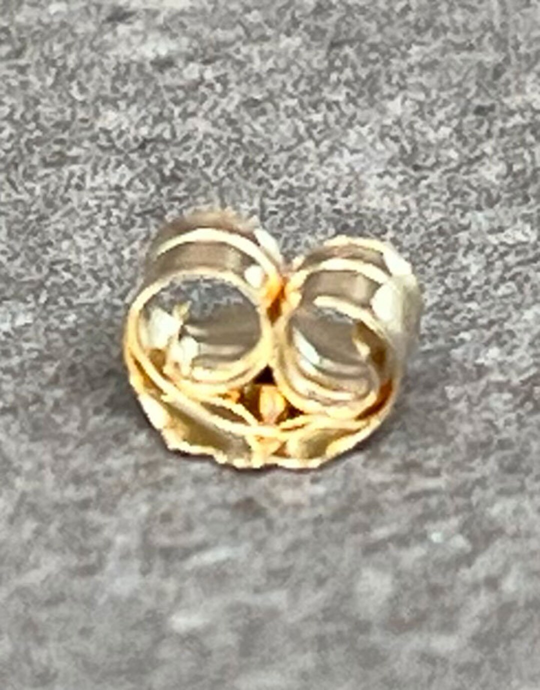 Light Medium Weight Friction Earring Back 10KY Gold (909-24) - Etsy