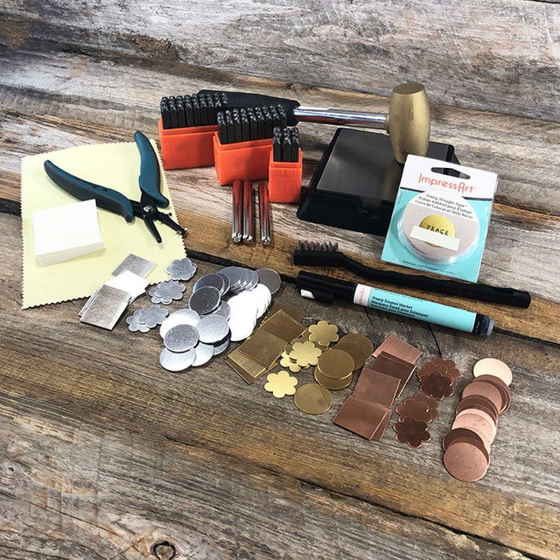 Metal Stamping Kit - Etsy