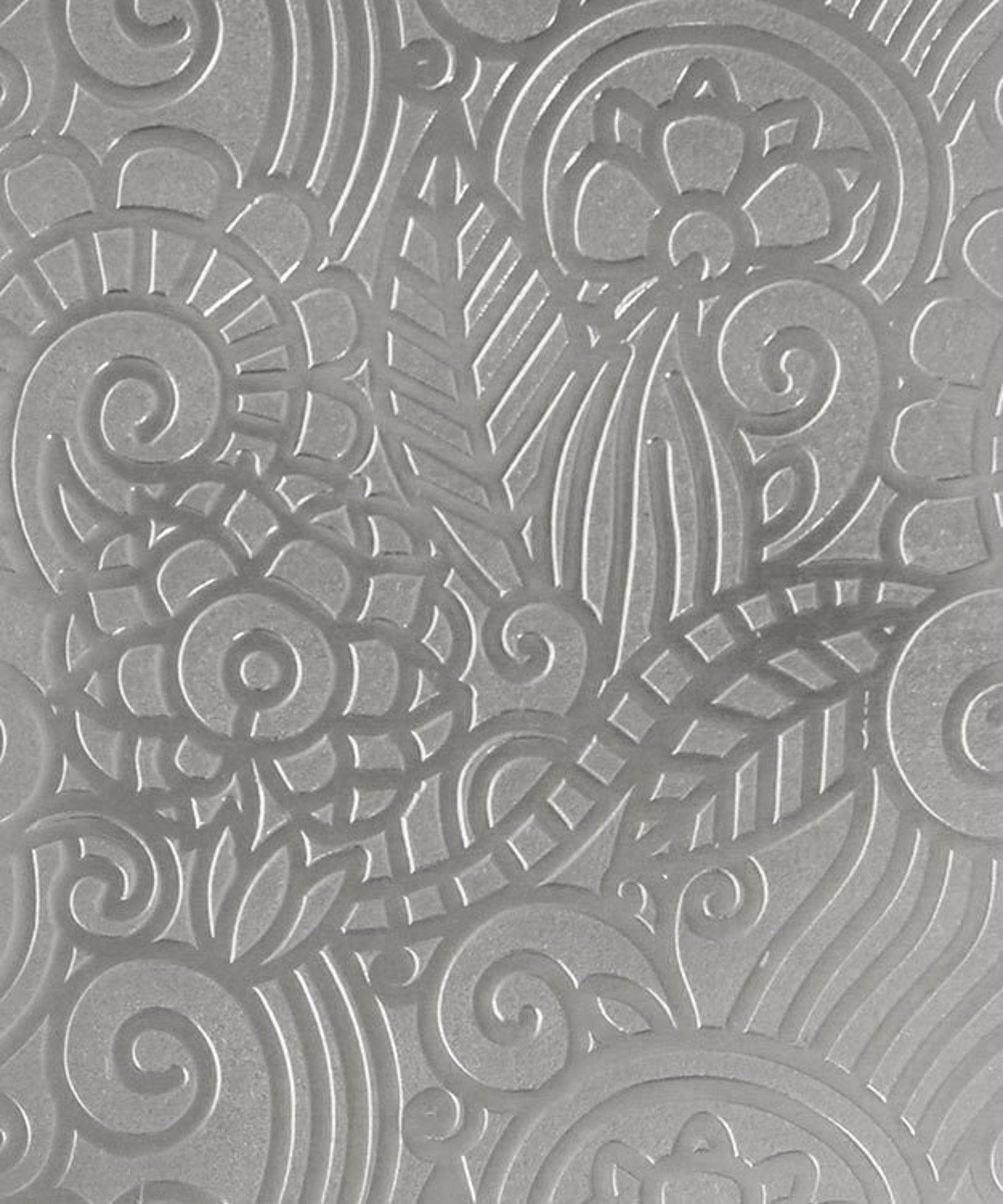 Patterned Aluminum Sheet paisley Garden 2 X 6 20ga ASP4320 - Etsy