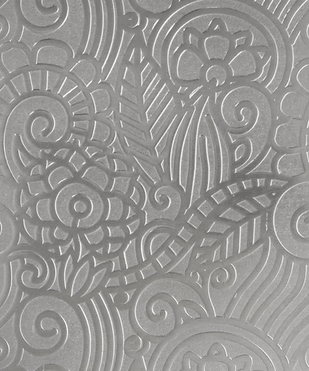 Patterned Aluminum Sheet paisley Garden 2 X 6 20ga ASP4320 - Etsy